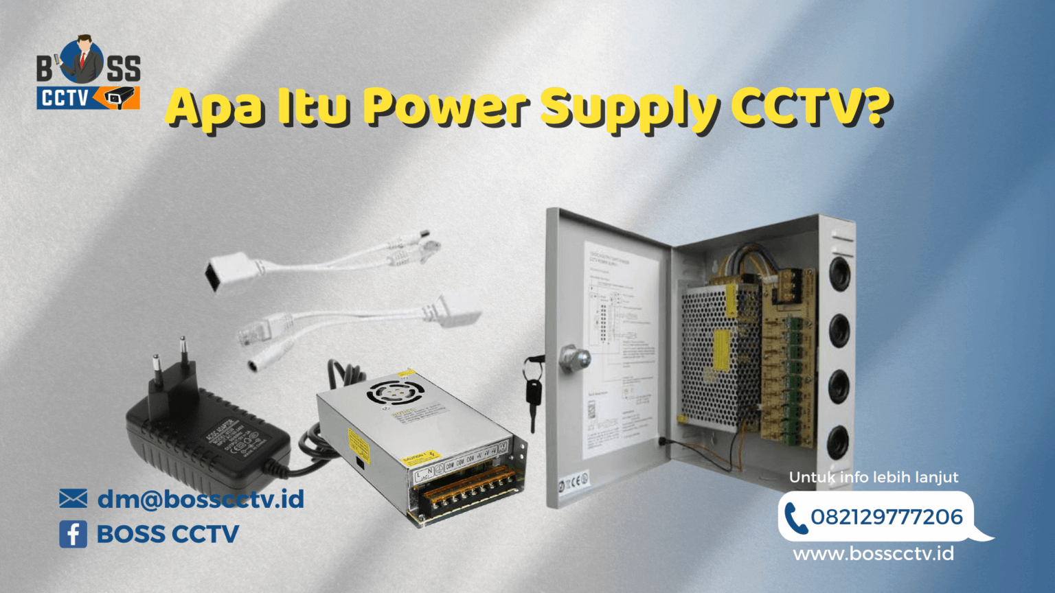 Apa Itu Power Supply CCTV? Jasa Pasang CCTV | Harga Pasang CCTV | Toko ...
