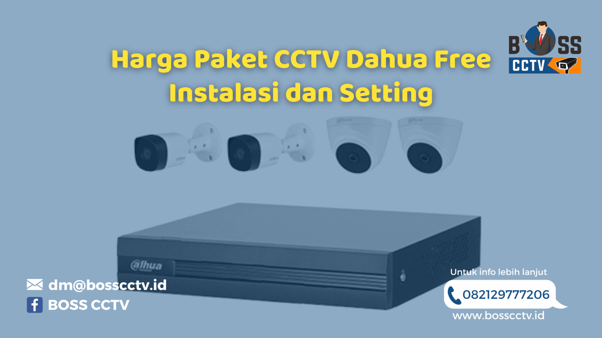 Harga Paket CCTV Dahua Free Instalasi dan Setting | Jasa Pasang CCTV ...