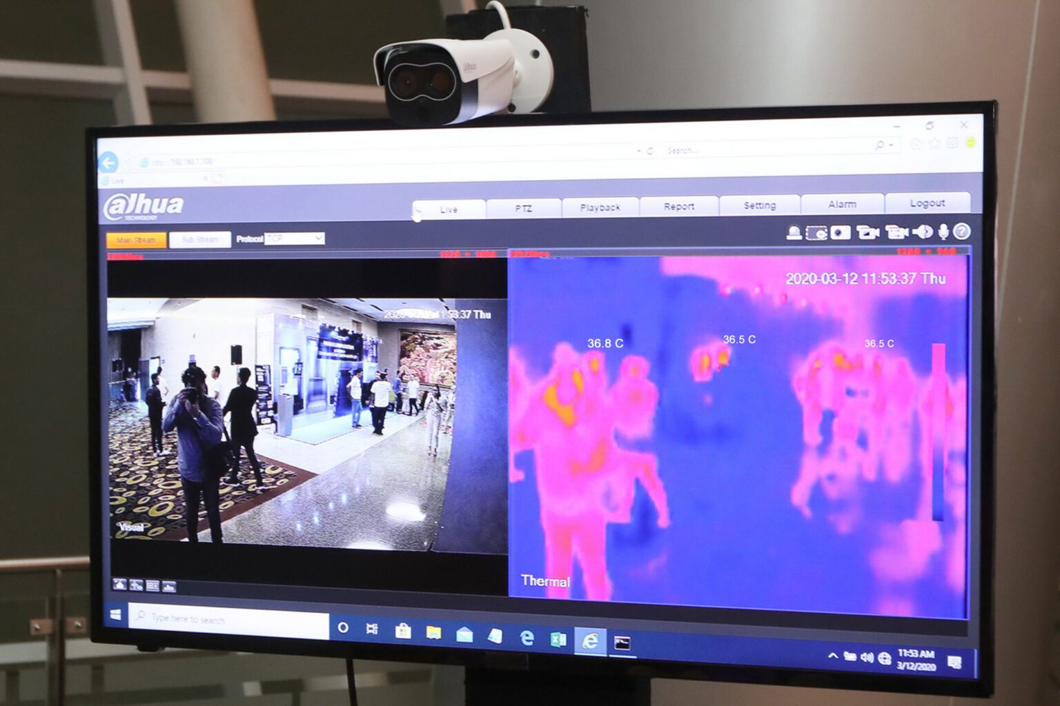 CCTV Thermal Sensor Suhu: Keunggulan, dan Fungsinya.